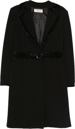 A.N.G.E.L.O. Vintage Cult manteau à boutonnière (années 1960) - Noir
