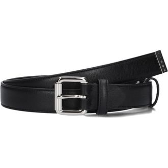 Hogan Schwarzer Leder Herreng&uuml;rtel - - Accessories - Herren - Schwarzk - ONE SIZE