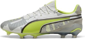 Puma Chaussures de football KING ULTIMATE FOREVER FG/AG Unisexe, Chaussures, Gris, 42.5