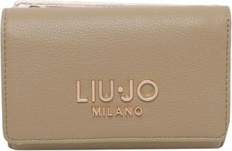 Liu Jo Femme, Accessoires, Beige, Taille: ONE Size Large Wallet