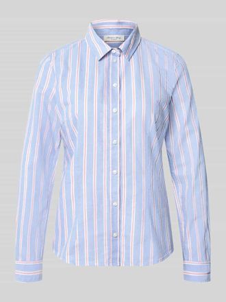 Christian Berg Longline Bluse mit abgerundetem Saum