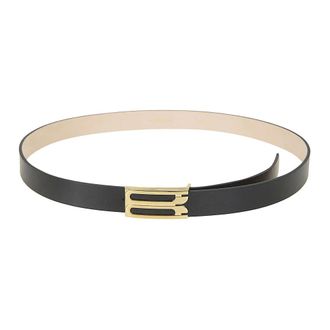 Victoria Beckham Femme, Accessoires, Noir, Taille: 90 CM Frame Belt