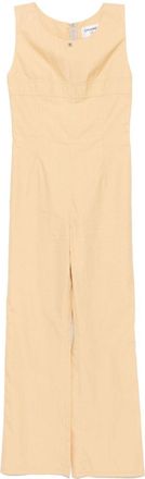 Chanel 2002 ärmelloser Jumpsuit - Gelb