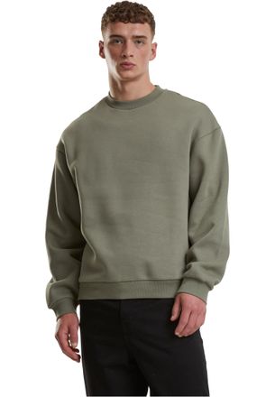 Urban Classics Fluffy Crewneck paleolive, XS