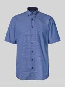 Eterna Modern Fit Business-Hemd mit Knopfleiste