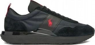 Ralph Lauren Homme, Chaussures, Noir, Taille: 42 EU Train 89 Rib Baskets