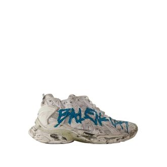 Balenciaga Wei&szlig;e synthetische Laufschuhe - - Shoes - Herren - Mehrfarbig - 36 EU
