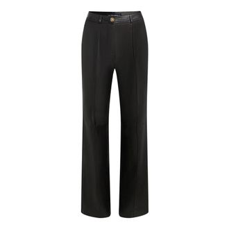 Karl Lagerfeld Lederhose - - Trousers - Damen - Schwarzk - S