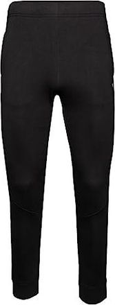 Champion Legacy Authentic Pants Powerblend Terry Tape Logo Rib Cuff Pantalon de surv&ecirc;tement, Noir, L pour Homme