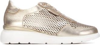 Carmela Sneakers Femme Or - Chaussures Confortables et polyvalentes - Mode d&eacute;contract&eacute;e - Mod&egrave;le 16321103 (Taille39)