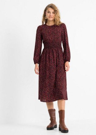 Bonprix Midikleid f&uuml;r die Herbstsaison, aus Viskose, Oversize-Passform