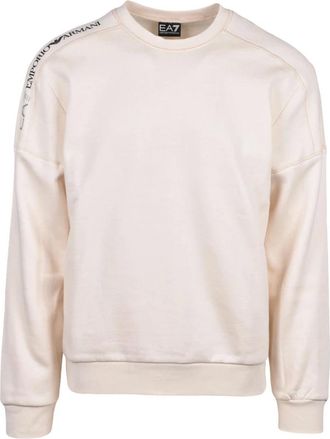 Emporio Armani Emporio Armani Ea7, Homme, Sweatshirts et sweats &agrave; capuche, Beige, Taille: 2XL Felpa