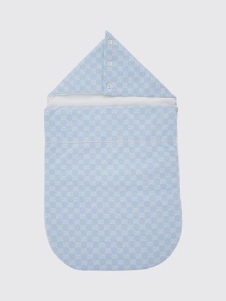 Gucci Gepolsterter Baby-Schlafsack aus Baumwolle mit GG-Monogramm