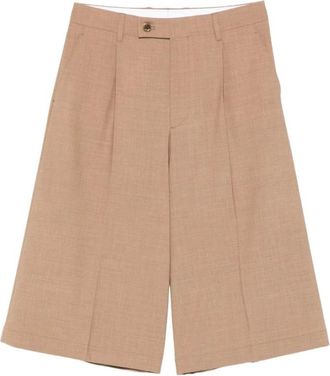 Berwick 1707 Femme, Shorts, Brun, Taille: 38 FR Linda Pleated Shorts