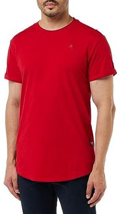 G-Star Hommes Lash T-Shirt O. Rouge (dk flame D16396-B353-8050) XS