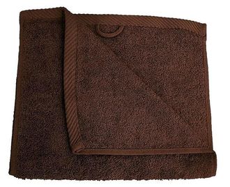 Lanudo Luxus G&auml;ste-Handtuch 600g/m&sup2; Pure Line 30x50 cm. 100% feinste Premium Frottier Baumwolle in h&ouml;chster Qualit&auml;t | G&auml;stet&uuml;cher, G&auml;stetuch Farbe: Braun/Nu