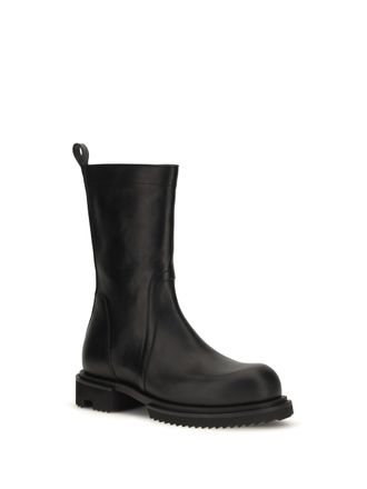 Rick Owens Mens Creeper Gabe Boots Black