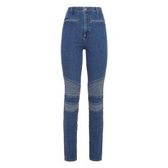 Philipp Plein Skinny Jeans Iconic - - Jeans - Damen - Blau - W26
