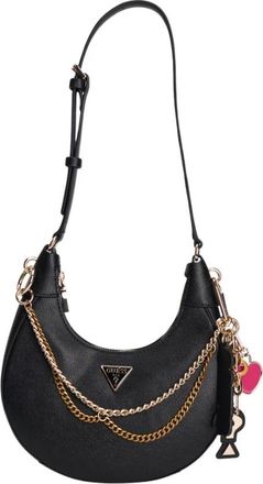 Guess Femme, Sacs, Noir, Taille: ONE Size Davina Shoulder Bag