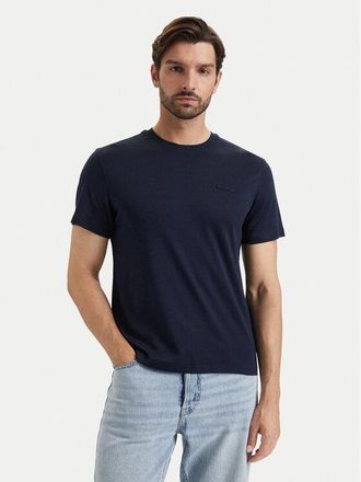 Calvin Klein T-Shirt LV04LG222G Dunkelblau Slim Fit