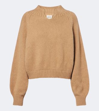 Khaite Cropped Pullover aus Cashmere