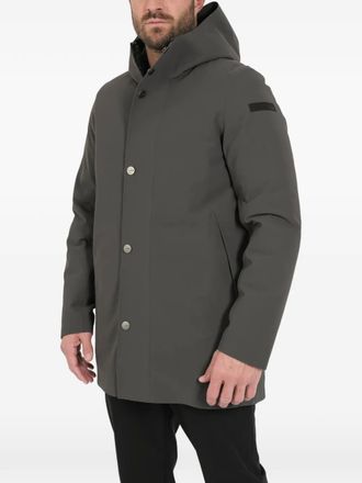 Roberto Ricci Design parka boutonn&eacute; &agrave; capuche - Gris