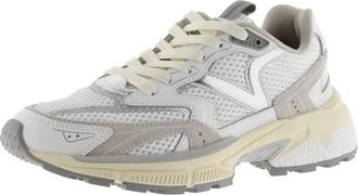 Victoria 1985 Basket Mythos Maille & Pièces Effet Cuir & Croûte De Cuir 8809100 pour Femme Blanco 38