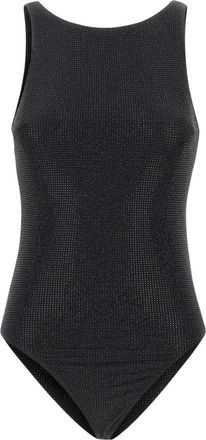 Twentyfourhaitch Femme, Maillots de bain, Noir, Taille: 42 FR One-piece
