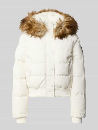 Superdry Steppjacke mit Kapuze und Kunstfell Modell EVEREST BOMBER