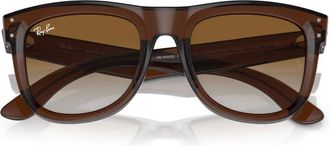 Ray-Ban unisex, Accessoires, Brun, Taille: 50 MM Wayfarer Reverse