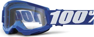 100% STRATA 2 JUNIOR - Transparente blaue Gl&auml;ser