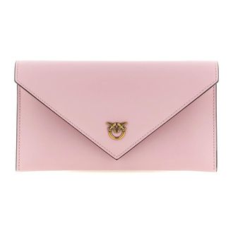 Pinko Flat Mini Wallet on Chain - - Accessories - Damen - Rosa - ONE SIZE
