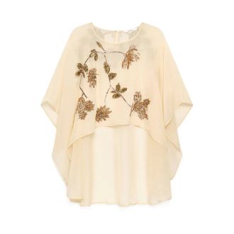 Maliparmi Maliparmi, Damen, Jacken, Beige, ONE SIZEGr&ouml;&szlig;e