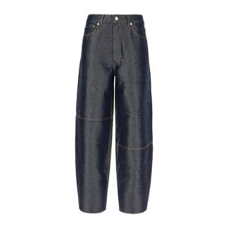 Ganni Femme, Jeans, Bleu, Taille: W26 Jeans Ample