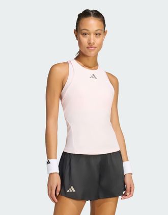 adidas Tennis climacool Y-Tr&auml;gertop in zartrosa