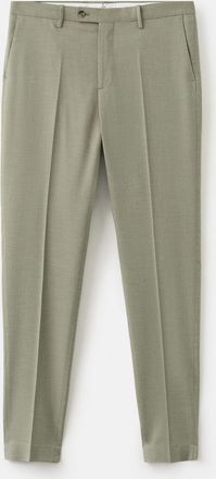 Mango Pantalon costume Mil&aacute;n slim-fit vert - Homme - 38 - MANGO MAN