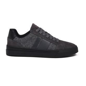 Baldinini Wildleder- und Stoff-Sneaker - - Shoes - Herren - Grau - 44 EU