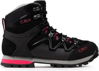 F.lli Campagnolo Trekkingschuhe Athunis Mid Wmn Trekking Shoe Wp 31Q4976 Schwarz