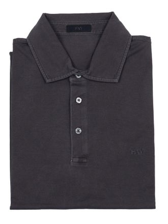 Fay Polo Fay Jersey Broderie Givr&eacute;e