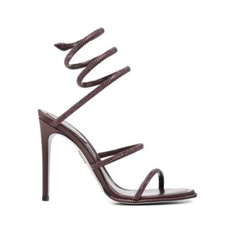 Rene Caovilla Femme, Chaussures, Rouge, Taille: 37 1/2 EU Chaussures Caovilla