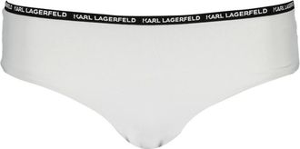 Karl Lagerfeld Femme, Sous-v&ecirc;tements, Blanc, Taille: 36 FR Slip da Mare