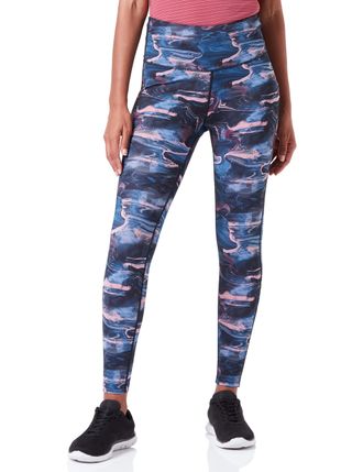 ENERGETICS Kapida Leggings AOP-/Navy Dark/Rose 44