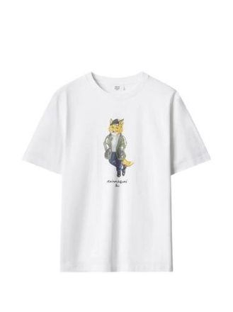 Maison Kitsun&eacute; | Weekend Fox Comfort Tee-Shirt - XL