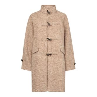 Mos Mosh MMSelestine Karomantel - - Coats - Damen - Beige - L