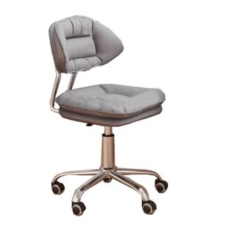 Generic B&uuml;rostuhl, Armloser Computerstuhl Mit Drehbarem Rad, 7 cm H&ouml;henverstellbar, Geeignet for B&uuml;ros Und Arbeitszimmer(Color2)