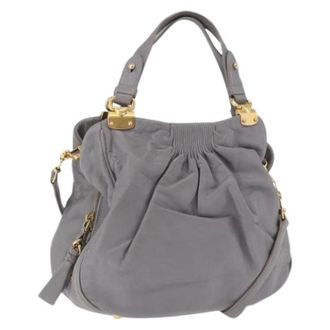 Miu Miu Pre-owned Hand Bag - - Pre-owned - Damen - Grau - ONE SIZE
