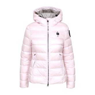 Blauer Femme, Vestes, Rose, Taille: 36 FR Veste &agrave; Capuche Hydrofuge avec Garnissage en Duvet
