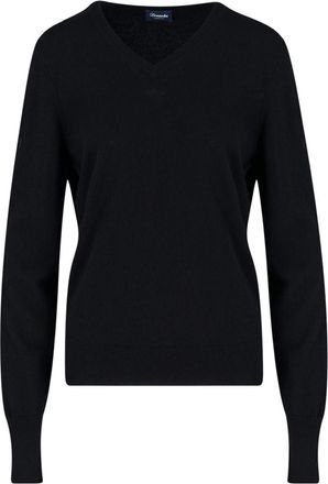 Drumohr U-Boot-Pullover - Schwarz