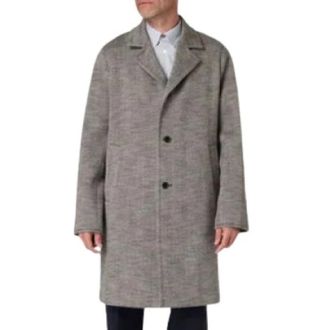 Paul Smith Homme, Manteaux, Gris, Taille: S Tumbled Herringbone Overcoat