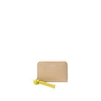 Loewe Porte-monnaie zipp&eacute; en cuir de veau nappa brillant